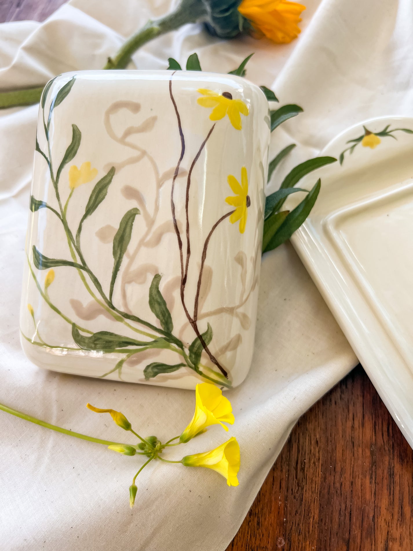 Garden Butter Dish – EARTHBOUND KITCHEN